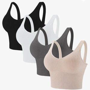 Tops | 4 Pack Crop Tanks | Poshmark